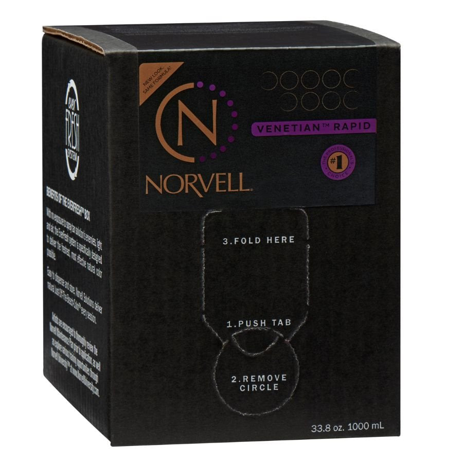 Professional Handheld Spray Tan Solution, Venetian One Hour Rapid 34 o ...