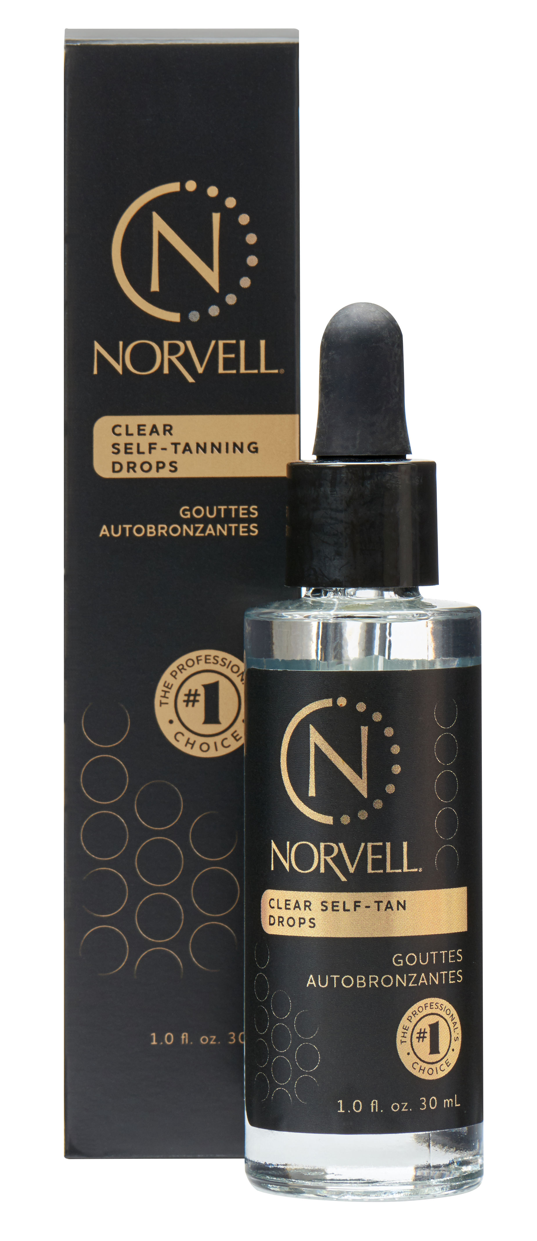 Norvell Glow System Clear Self-Tanning Drops – Sunless, Inc.